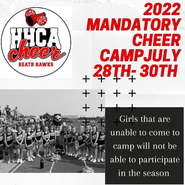 Heath Hawks Community Athletic Cheer Home